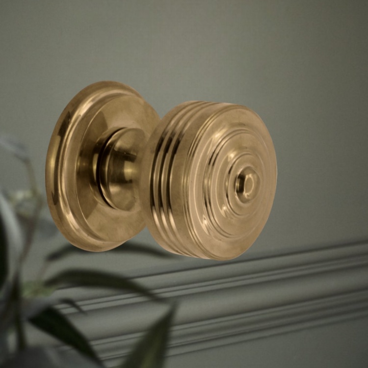 Carter Door Knobs - Brass